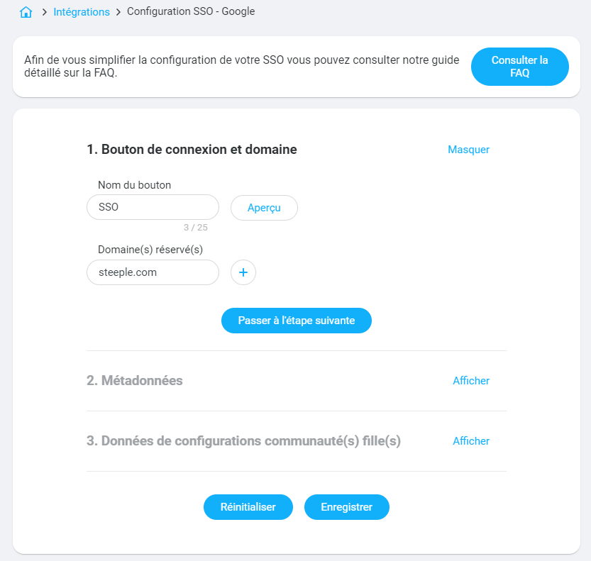 Single Sign-On (SSO) - Google Workspace